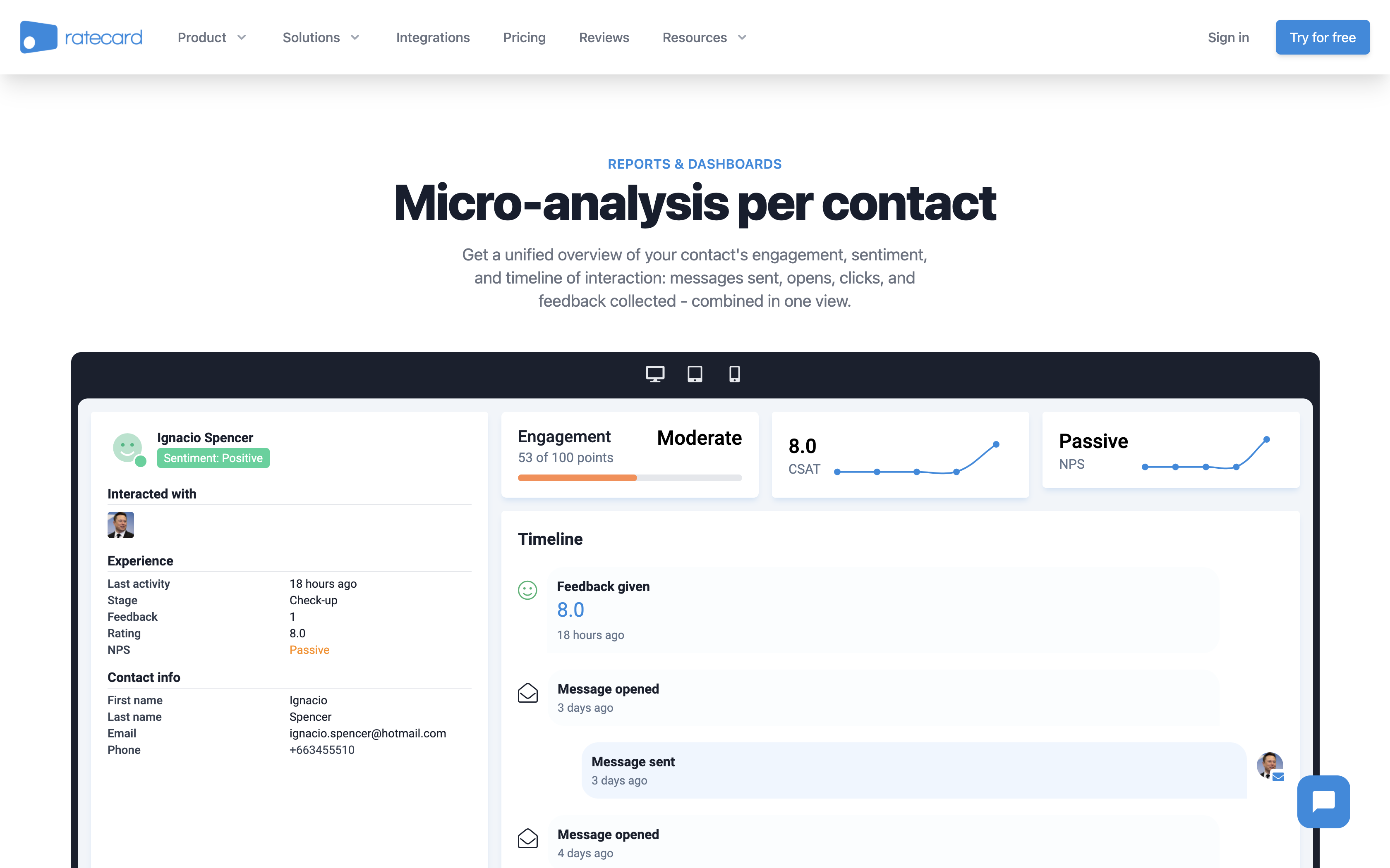 Micro-analysis per contact - Aggregate, filter & analyze data via this ...